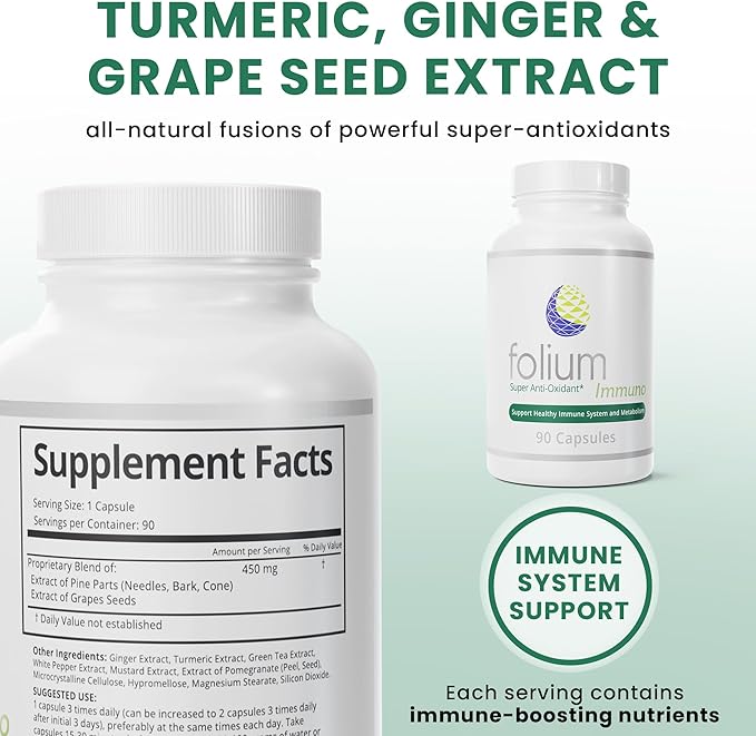 Folium Immuno-Inflammation Support Supplement | N E W E A R T H I N N O ...